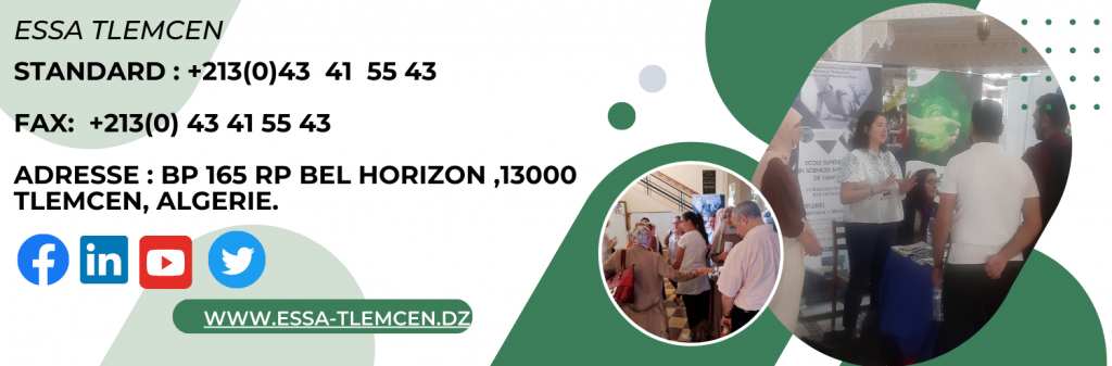 ECOLE SUPÉRIEURE EN SCIENCES APPLIQUÉES TLEMCEN
